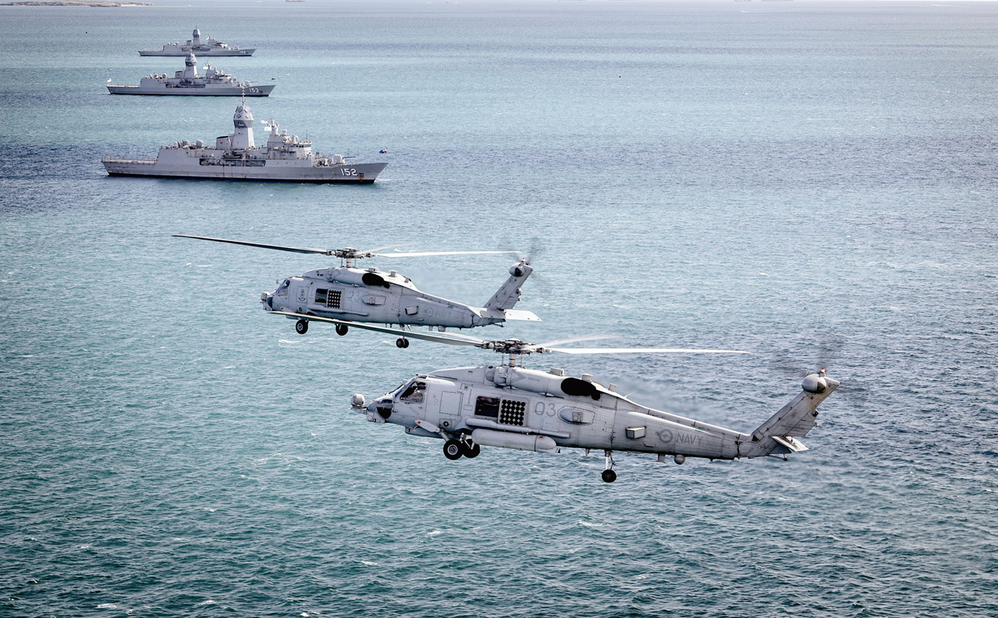 RAN helicopters achieve a milestone – The Naval Officers Association of ...